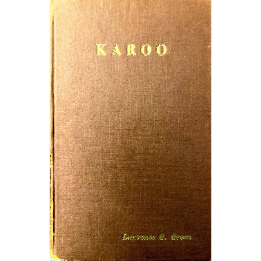Karoo by Lawrence G. Green | Fact and Fiction