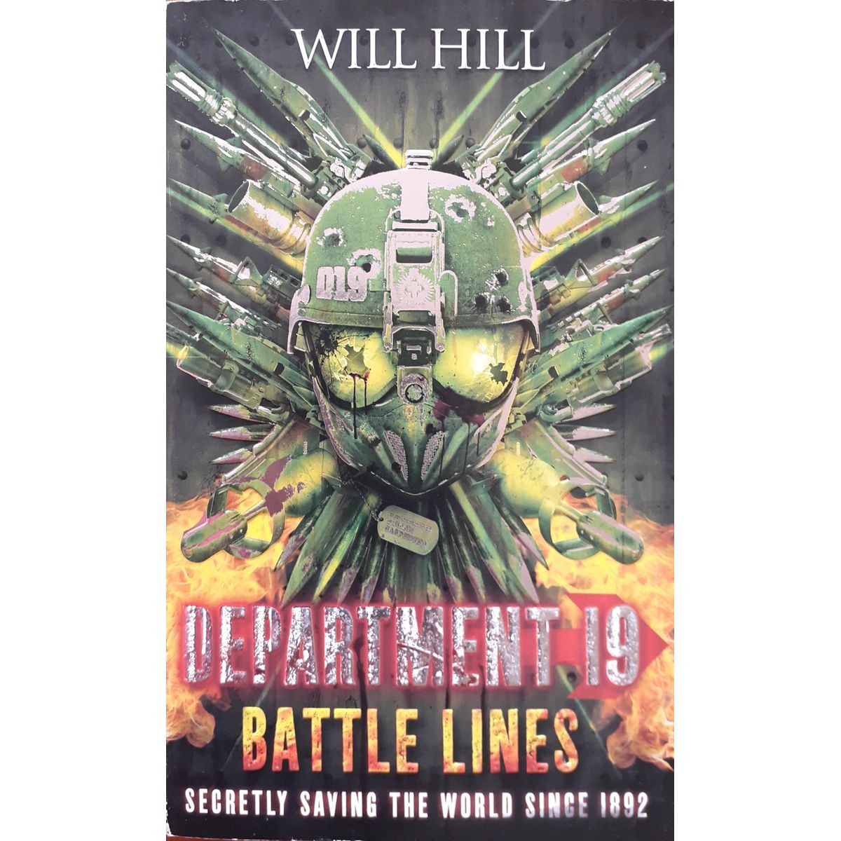 Department 19: Battle Lines by Will Hill | Fact and Fiction